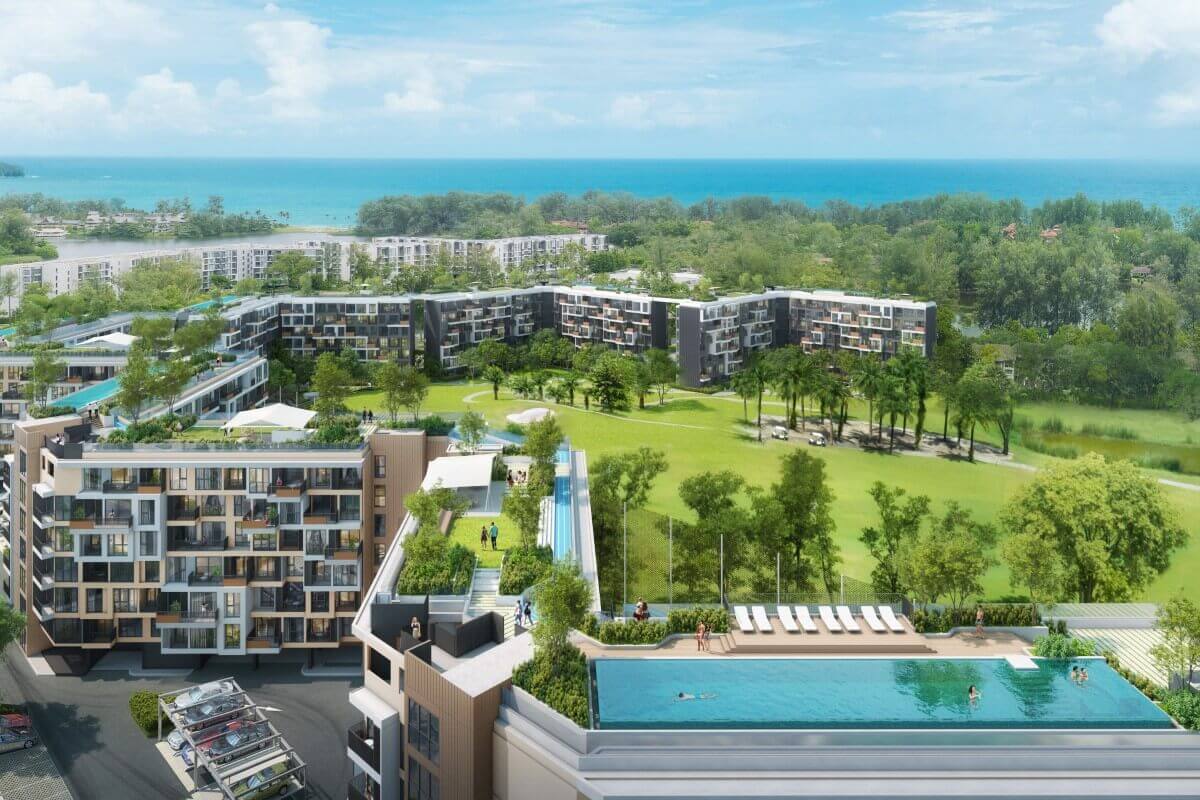 1–2 Bedroom Lakeview Condos, Laguna Golf Course, Phuket | Thai Residential