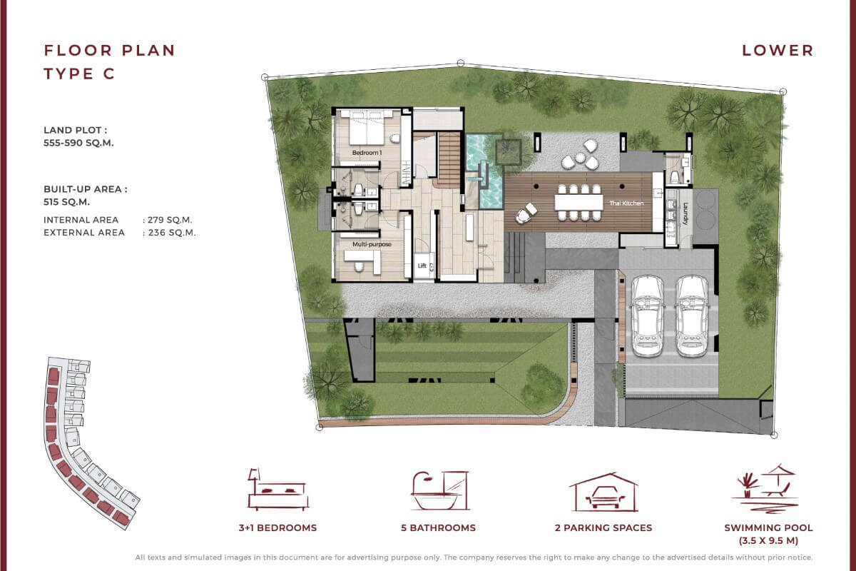 3-4 Bedroom Luxury Lakefront Villas in Manik, Thalang, Phuket | Thai ...