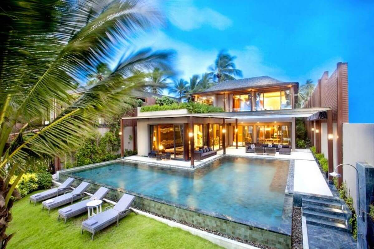 5 Bed Beachfront Luxury Villa For Sale 25 Mins to Phuket Airport | Thai ...