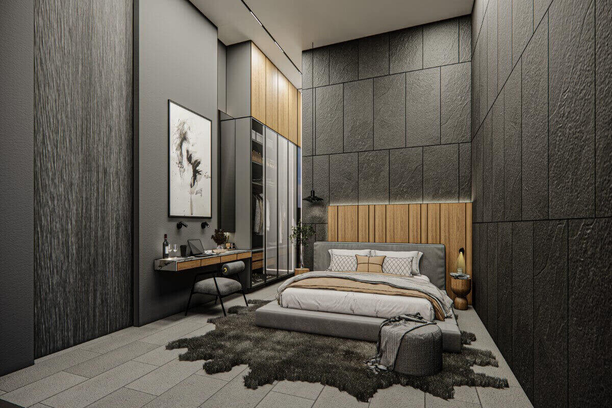 3-5 Bedroom Modern Box Pool Villa for Sale behind Blue Tree in Cherng ...